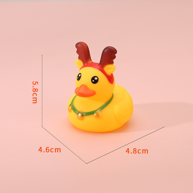 Mini Badeendje - Kersteendje - Rendier - 5 cm